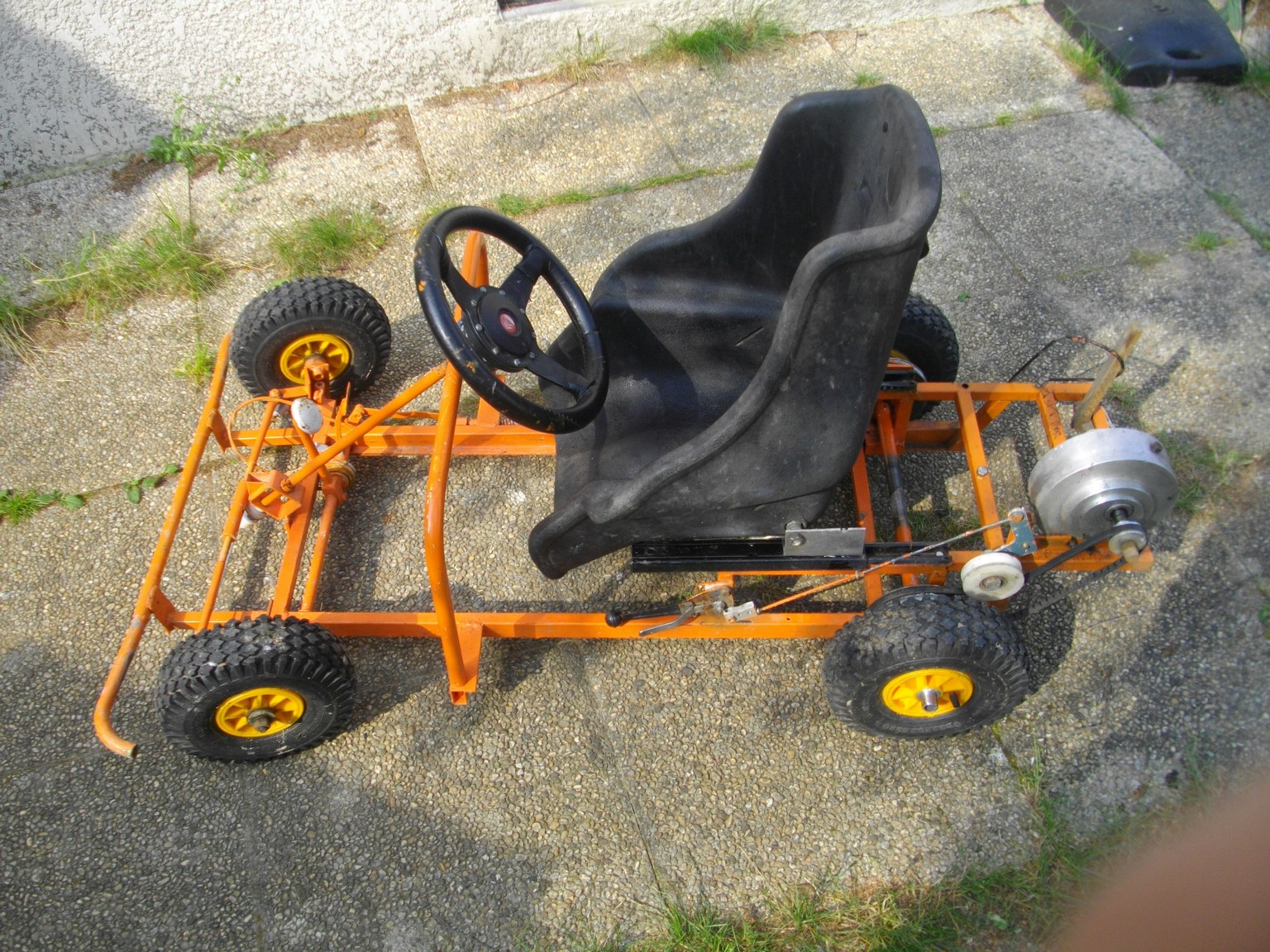 Rénovation Kart – 1 – Retouche du châssis – DIY